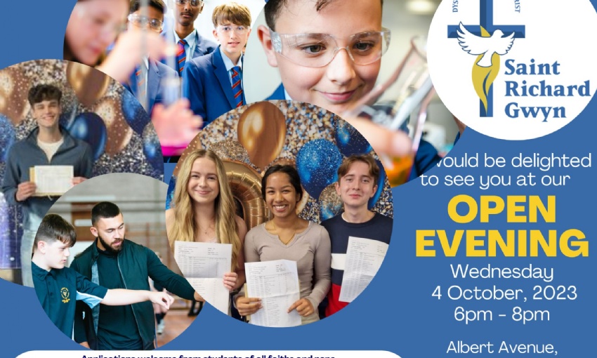 St Richard Gwyn Catholic High School - Open Evening Year 7 2024